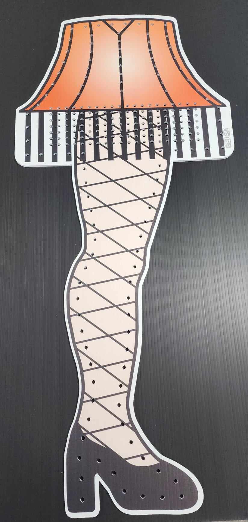 IMPRESSION XL Leg Lamp: RGB Pixels by Gilbert Engineering