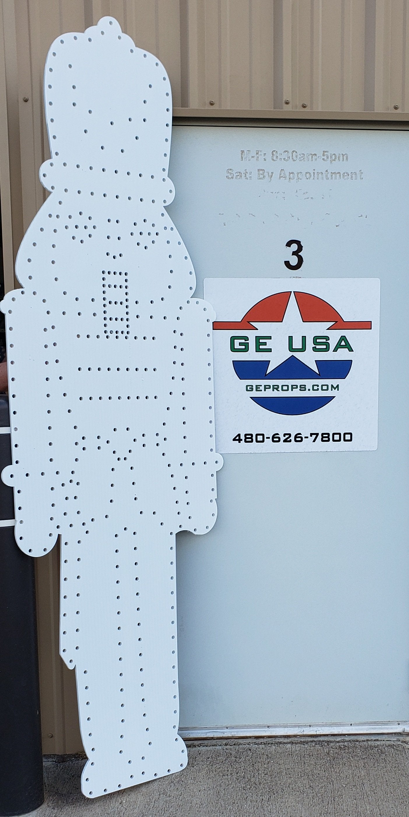 Laser Cut Nutcracker for RGB Pixels by Gilbert Engineering USA