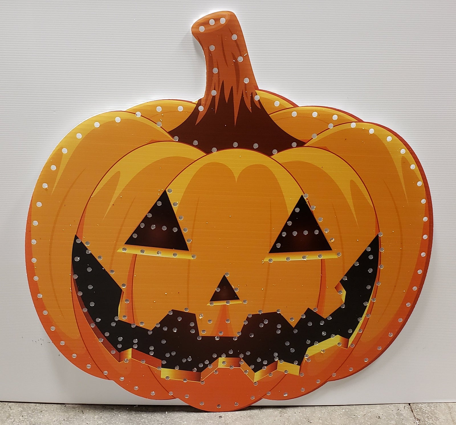 IMPRESSION Spooky Singing Pumpkins with Triangle Eyes