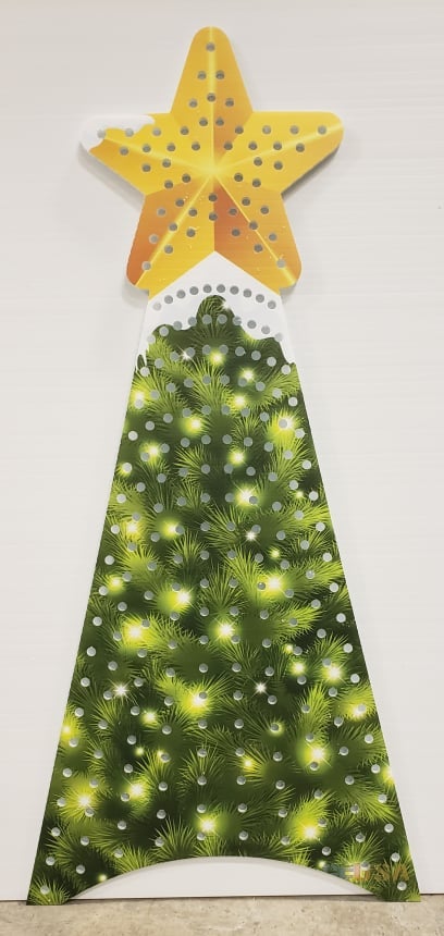 G-SkinZ: Transform Flat Mini Trees with Candy Cane Look