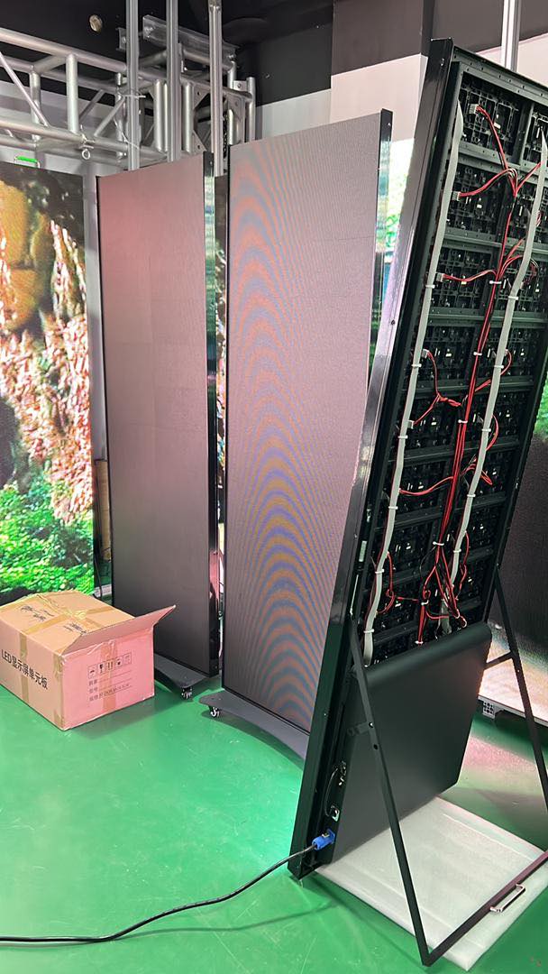 Exciting LED Rolling Poster Board P2.5 by Gilbert Engineering USA