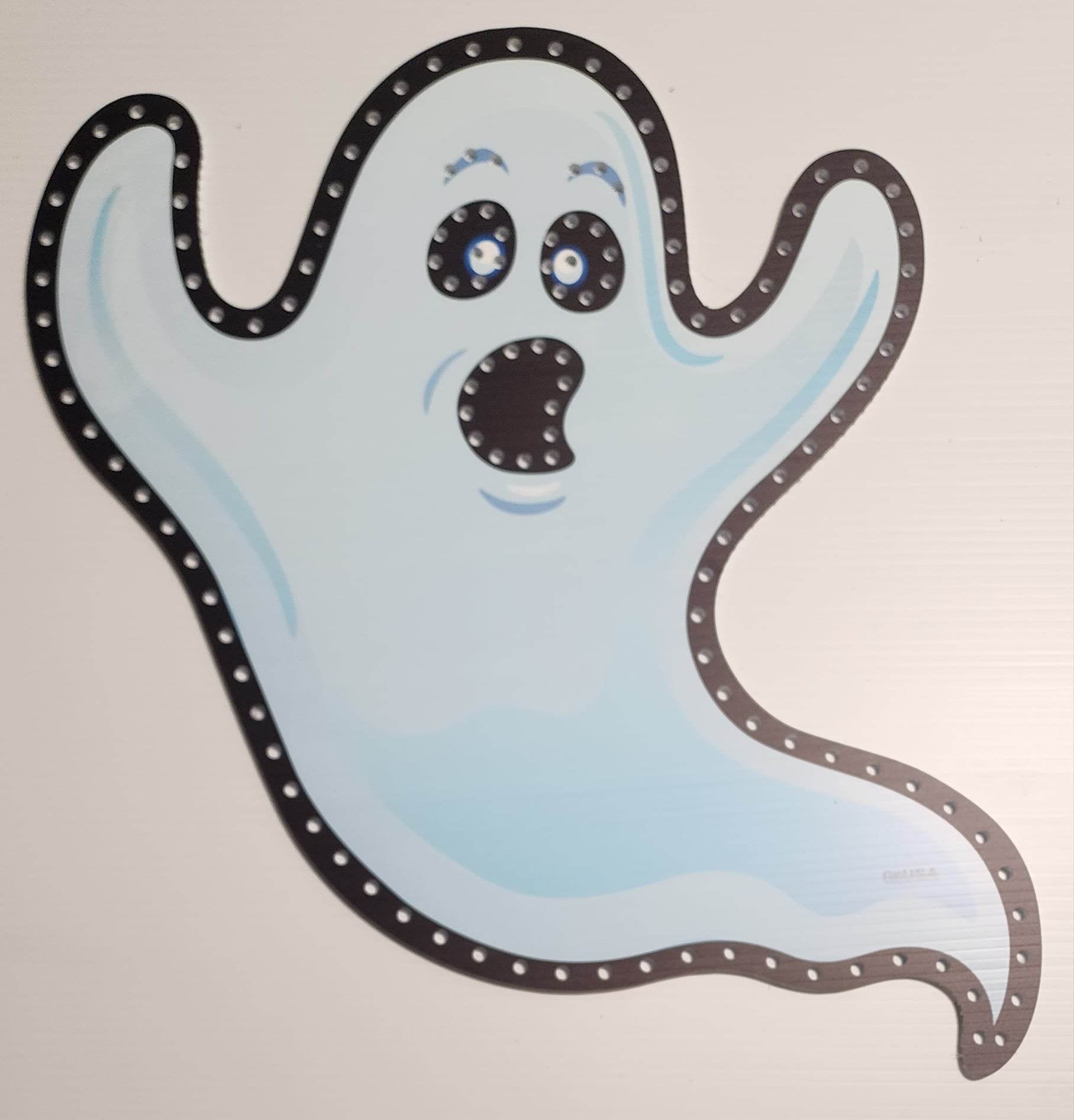 IMPRESSION My 3 Ghosts - Laser Cut RGB Pixel Art