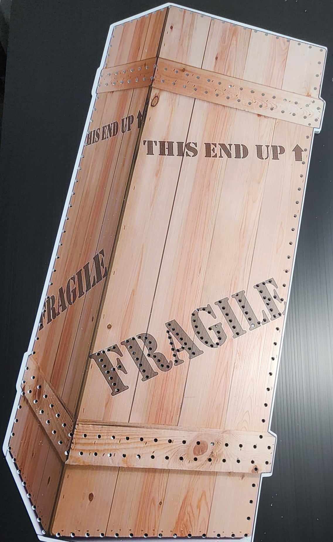 Exciting IMPRESSION Fragile Box with RGB Pixels