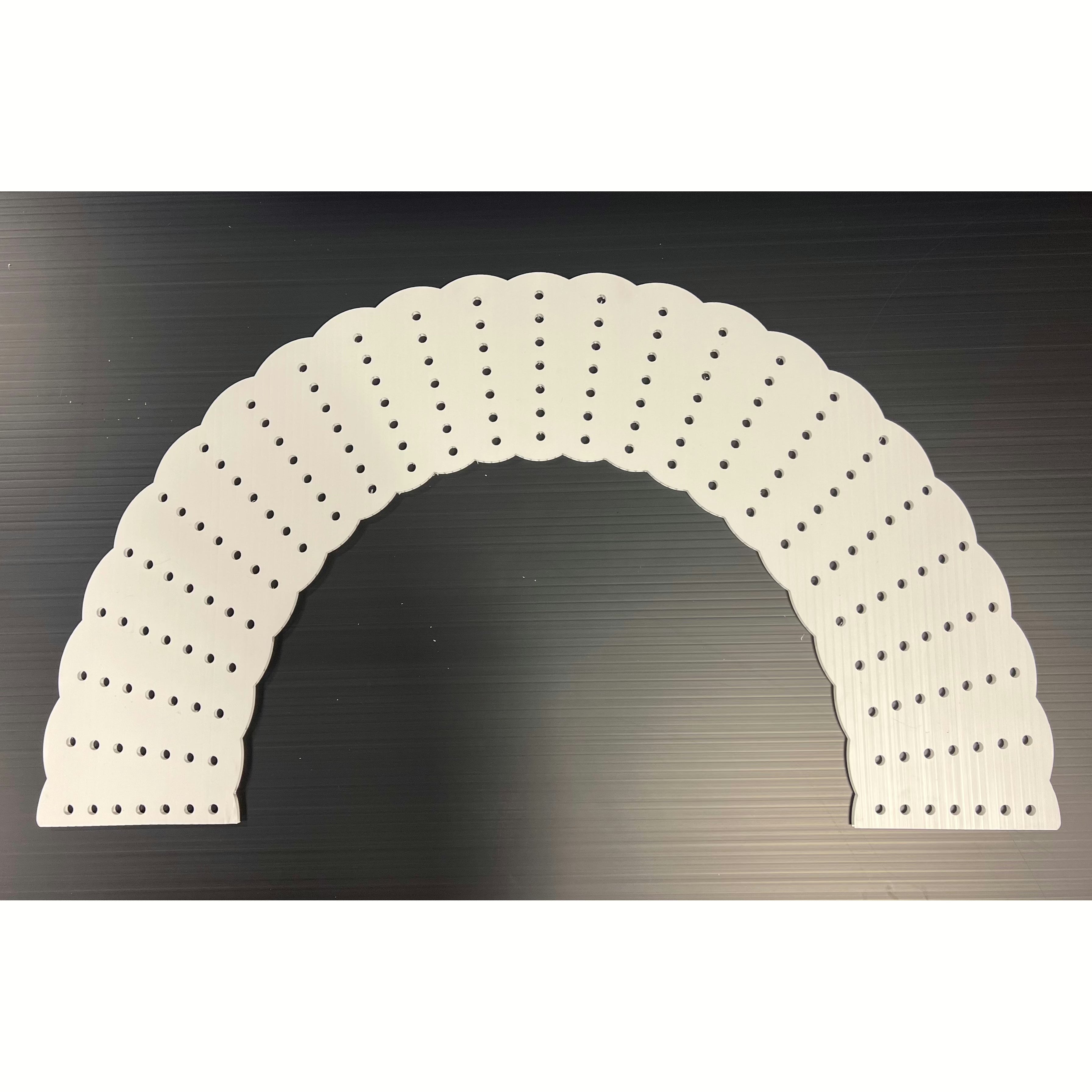 Caterpillar Arch - Laser Cut RGB Pixels by Gilbert Engineering USA