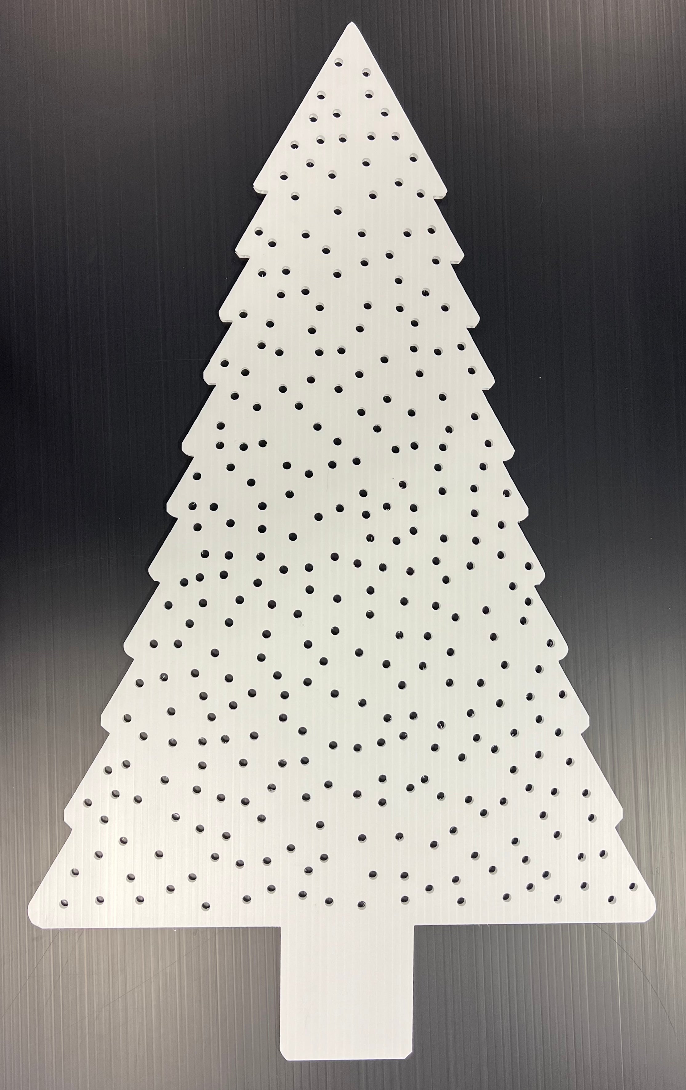 Flat Tree by Gilbert Engineering USA - Laser Cut RGB Design