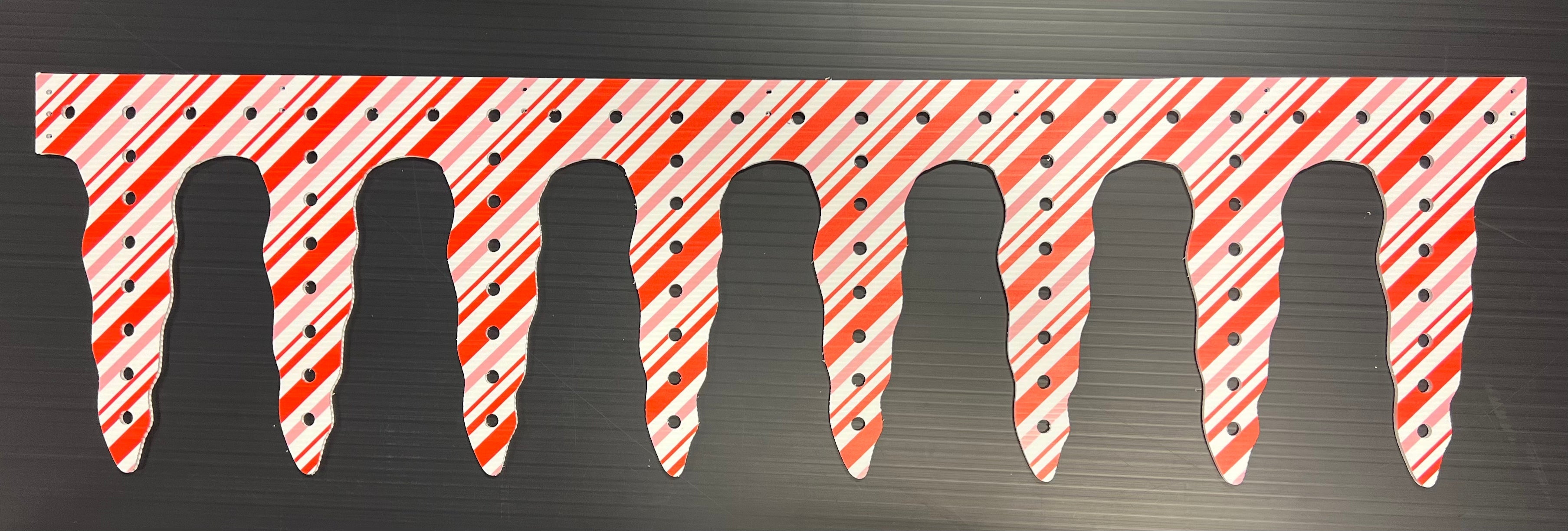 IMPRESSION Icicles Candy Cane for Stunning Displays