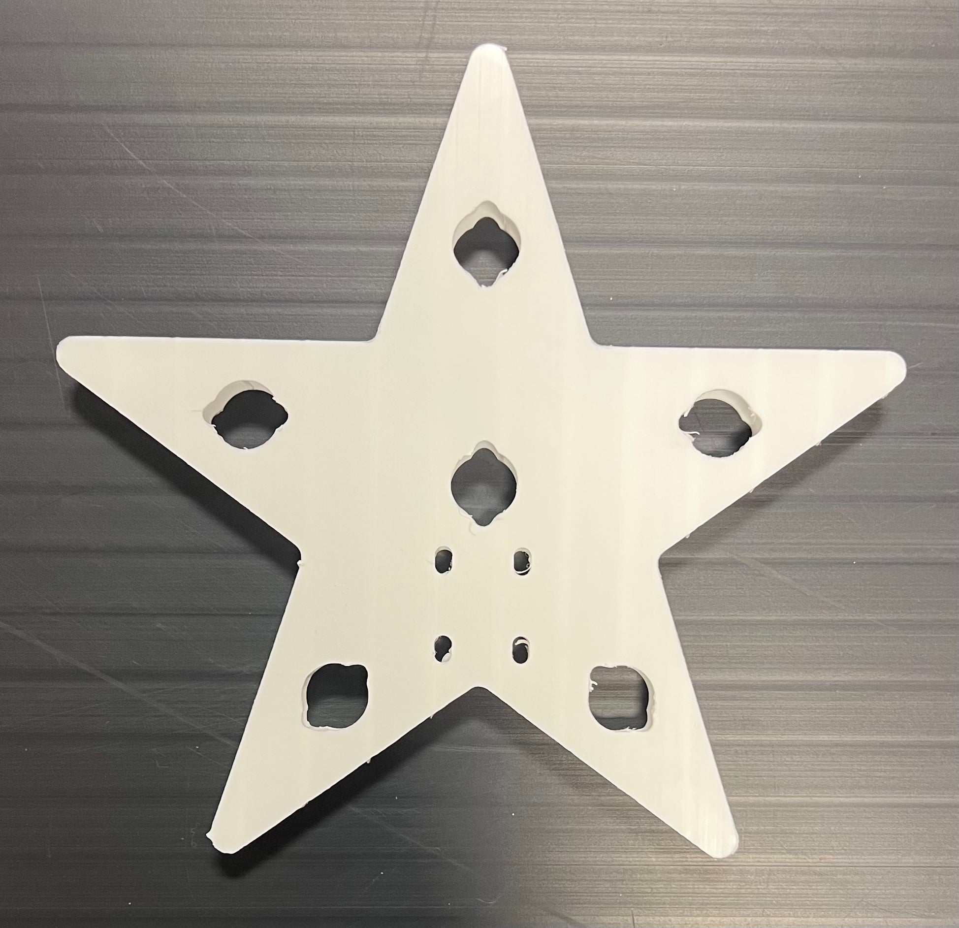 Micro Star: Laser Cut RGB Pixels by Gilbert Engineering USA