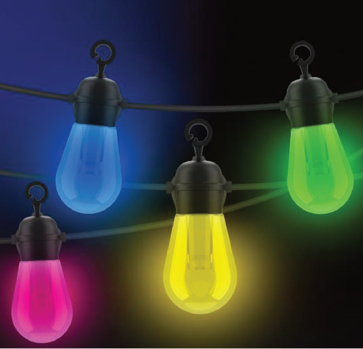 Smart RGBW Outdoor String Lights Pre-Order Now