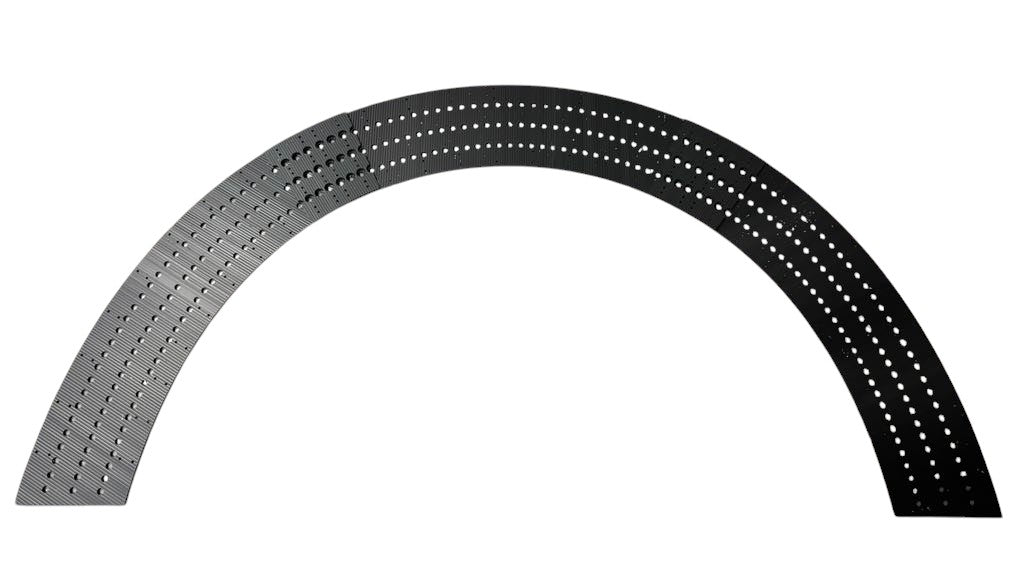 Exciting Arches 6ft by Gilbert Engineering USA - Laser Cut RGB Pixels