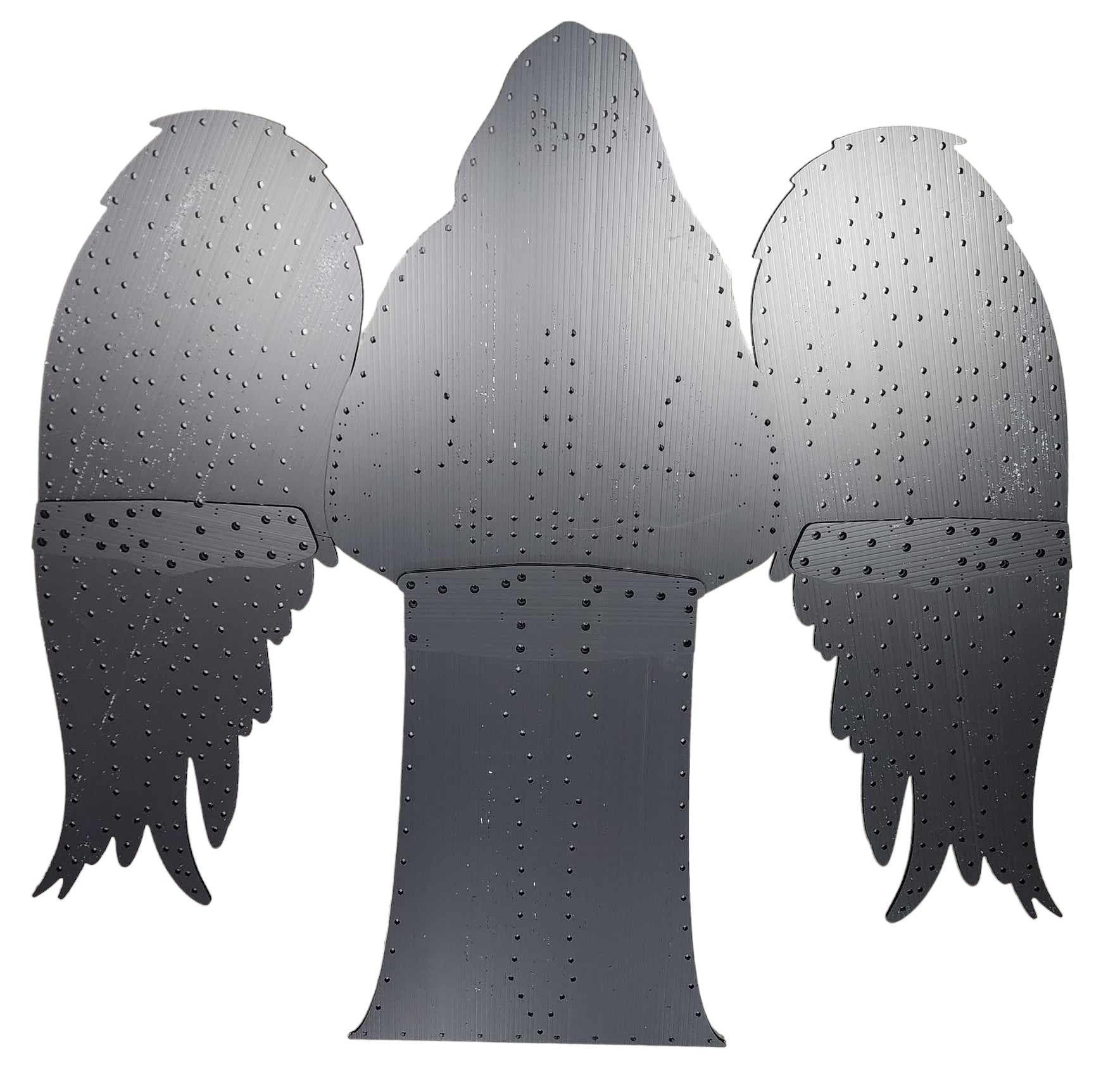 Dark Angel: Laser Cut RGB Pixels by Gilbert Engineering