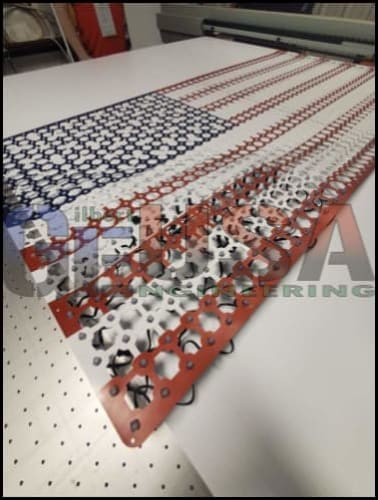 IMPRESSION Matrix Mesh: RGB Pixels for Merry Christmas