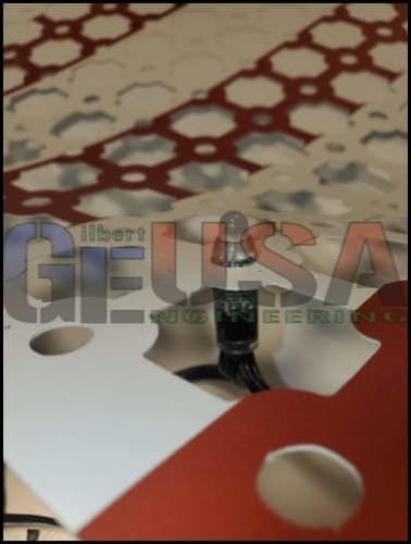 IMPRESSION Matrix Mesh: RGB Pixels for Merry Christmas