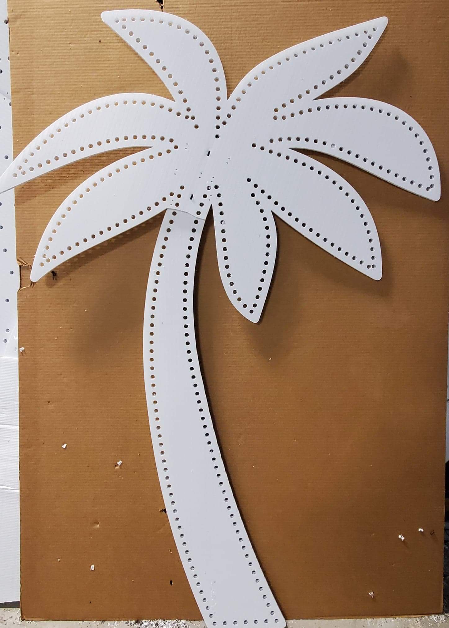 Vibrant RGB Palm Trees by Gilbert Engineering USA